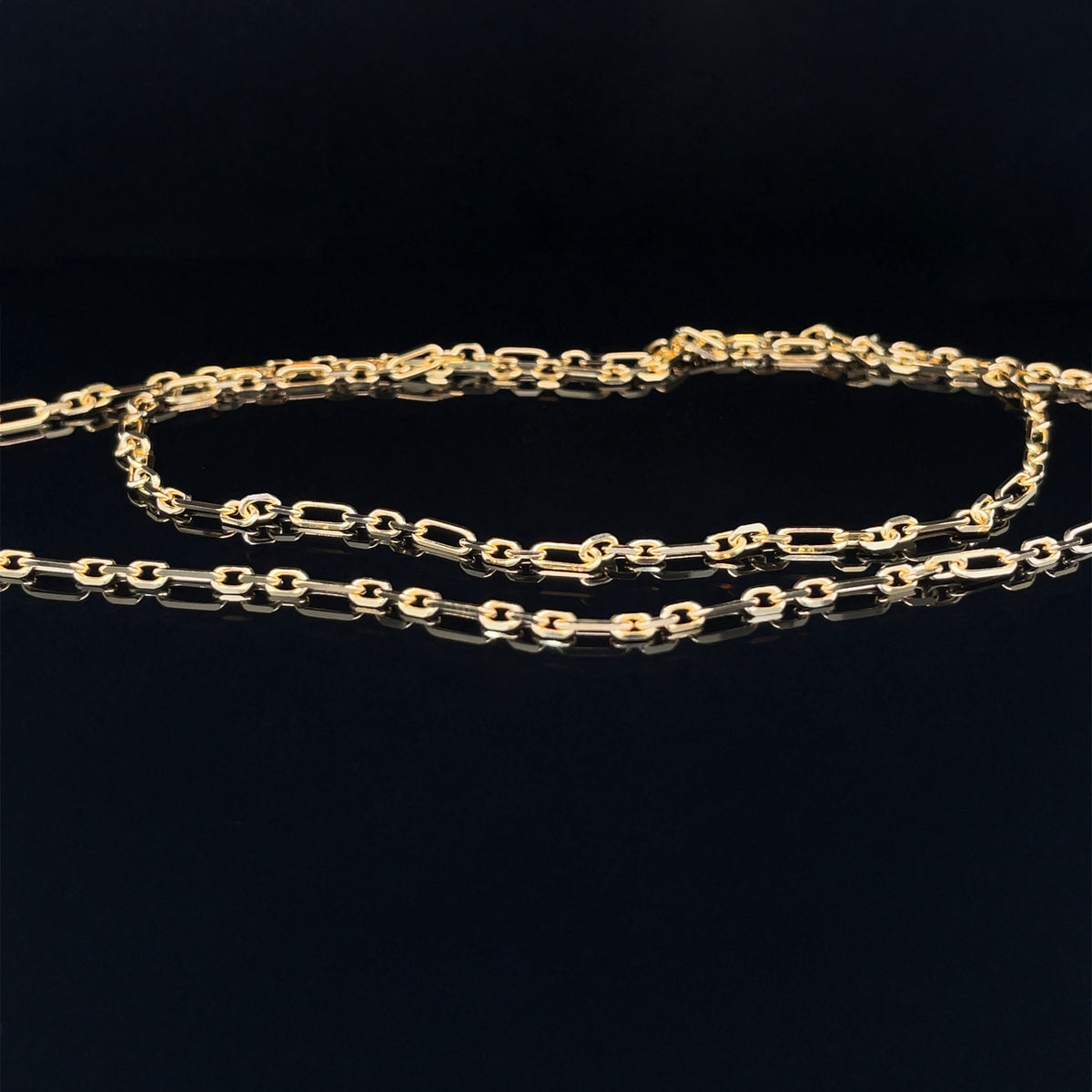 9ct Gold Diamond-Cut Chain – Silvermist Studio
